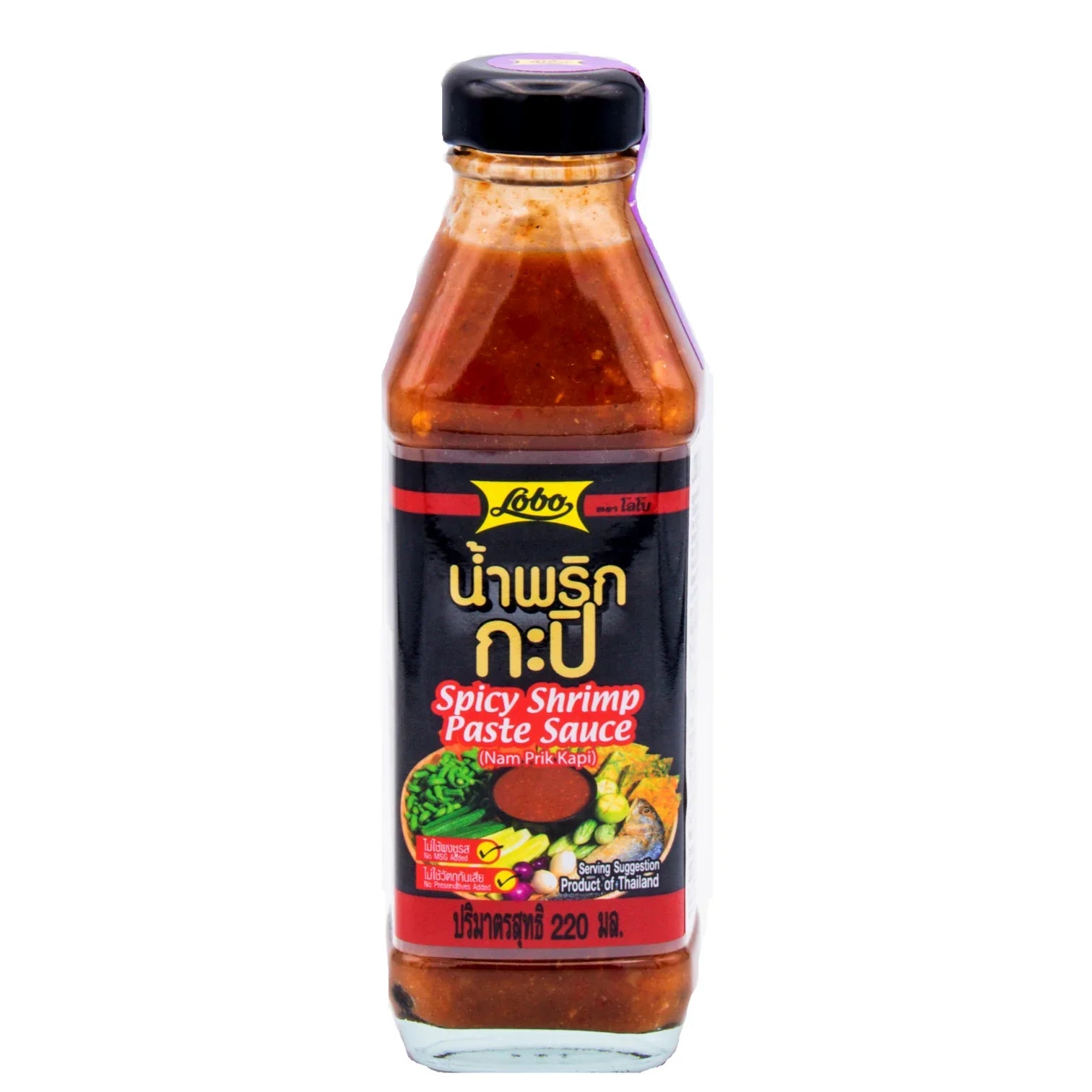LOBO Spicy Shrimp Paste Sauce (Nam Prik Kapi) 220ml – Juicy Candy Co Ltd